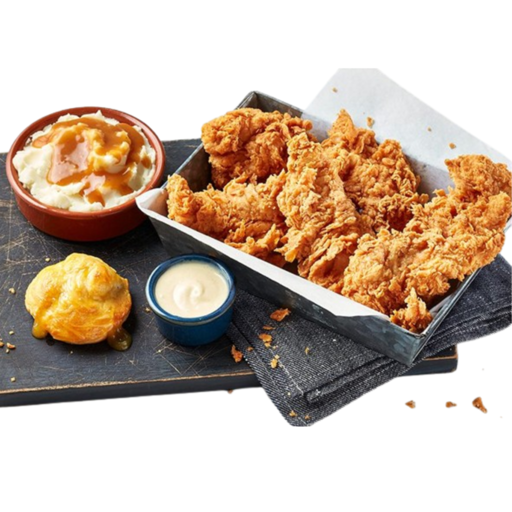 Krunch Box Includes Small Side Biscuit 3 Pc Tenders in CMCH NJ